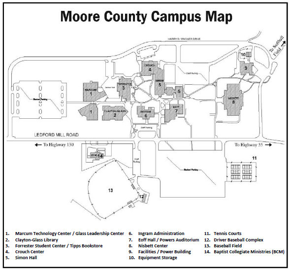 Campus Map - Motlow State Community College